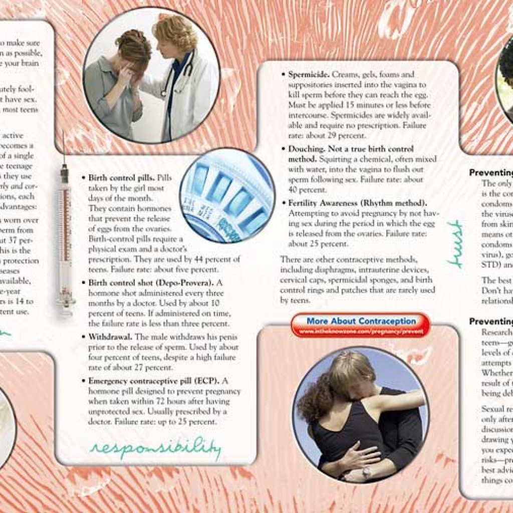 Preventing Teen Pregnancy Brochure Prevention And Treatment Resources