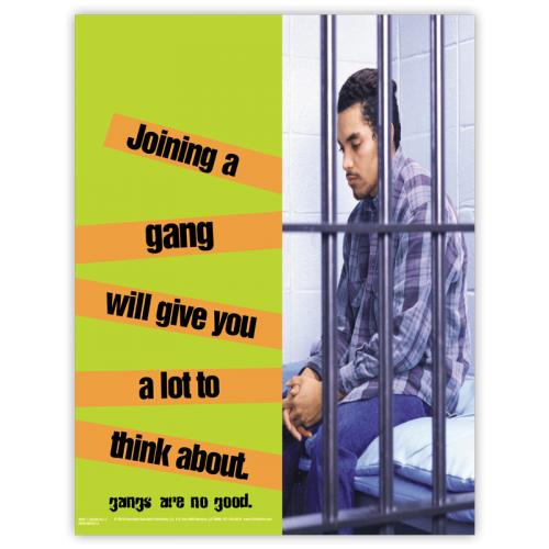 Think Twice: Gangs Awareness Posters | Prevention Resources