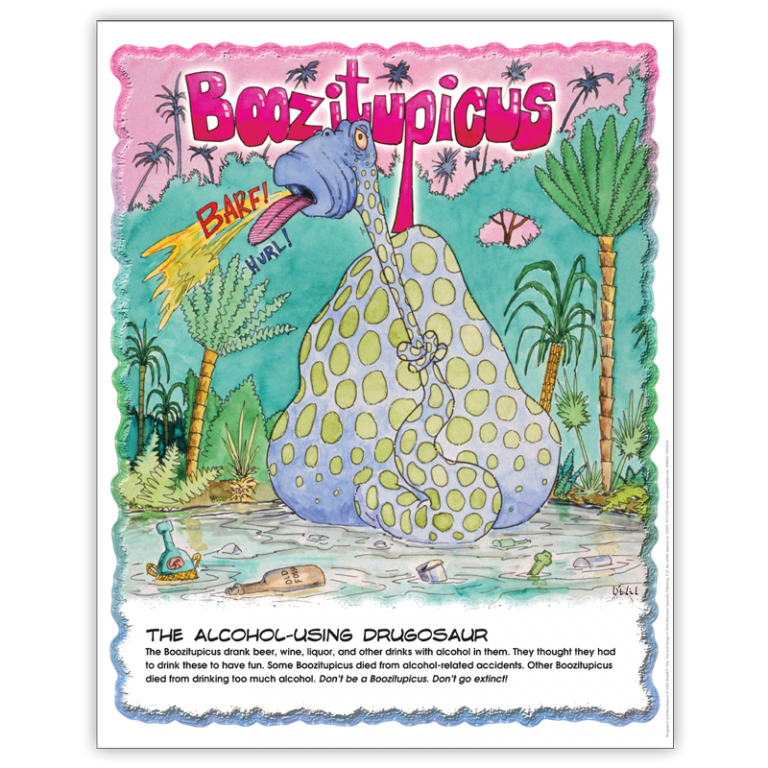 Boozitupicus Alcohol Awareness Poster | Prevention Resources