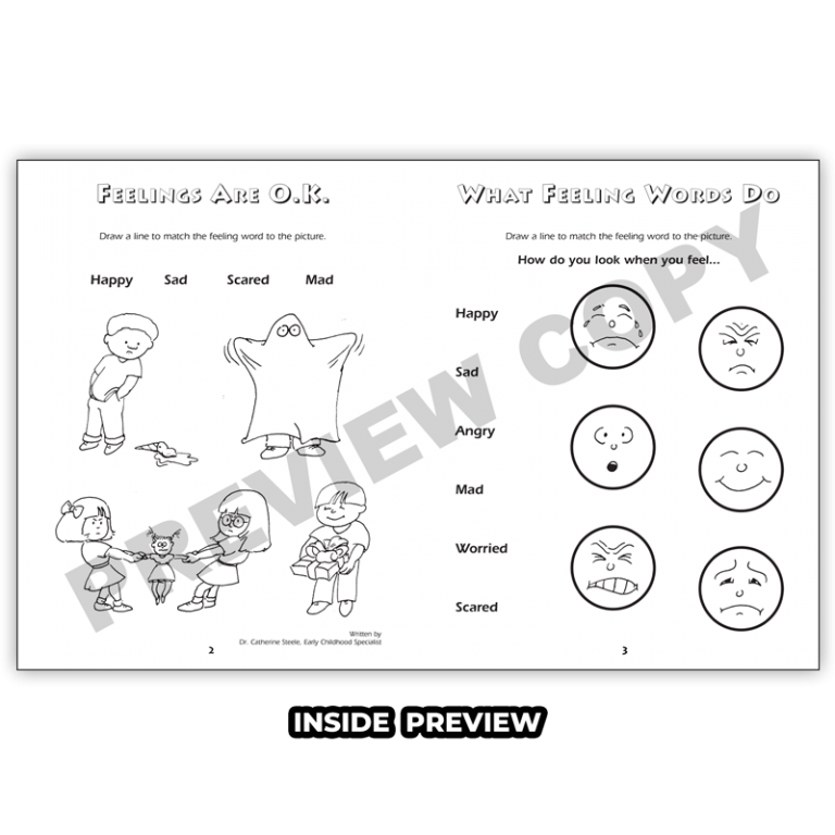 Anger Management Activity Books for Kids | Angry is a Feeling Too!