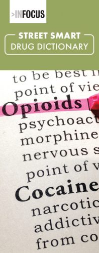 Street Smart: Drug Slang Dictionary Pamphlets