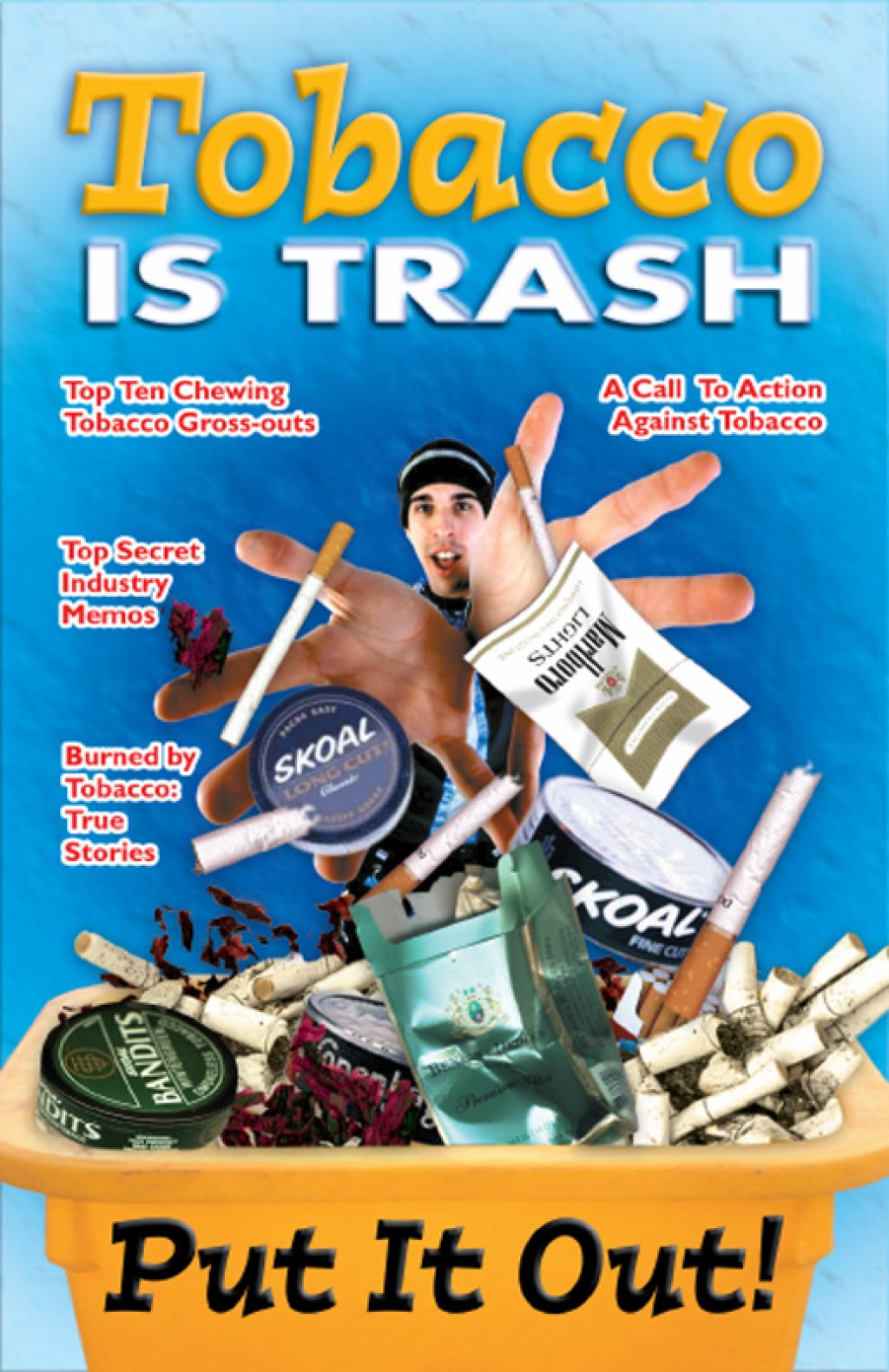 Saying No! Tobacco is Trash Magazine | Prevention Treatment Resources