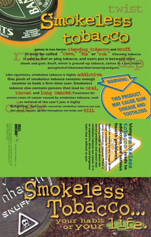 Smokeless Tobacco Pamphlet | Prevention & Treatment Resources