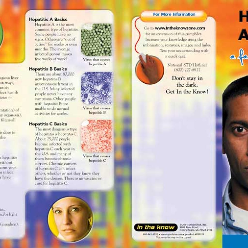 Hepatitis A, B, & C Pamphlet | Prevention & Treatment Resources