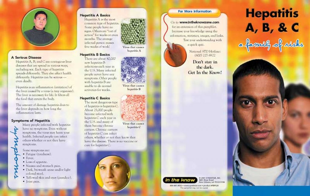 Hepatitis A, B, & C Pamphlet | Prevention & Treatment Resources