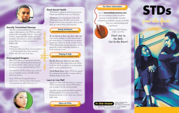 STD Facts Pamphlets – Know the Risks, Protect Yourself