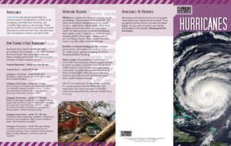 How to Prepare for a Hurricane Pamphlet | Prevention Resources