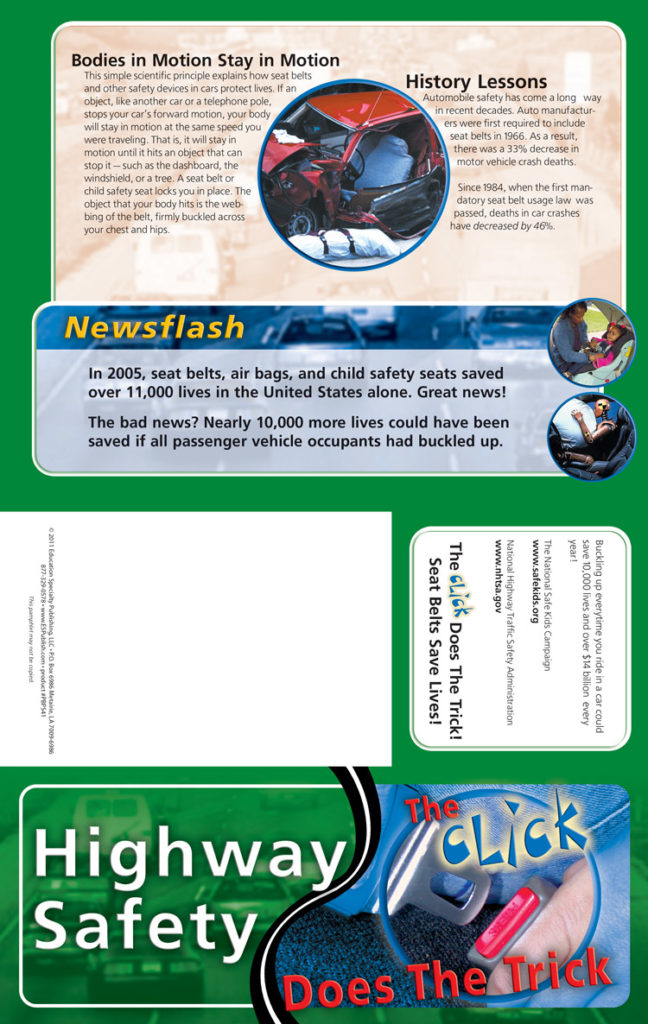 Highway Safety: The Click Does the Trick Pamphlets