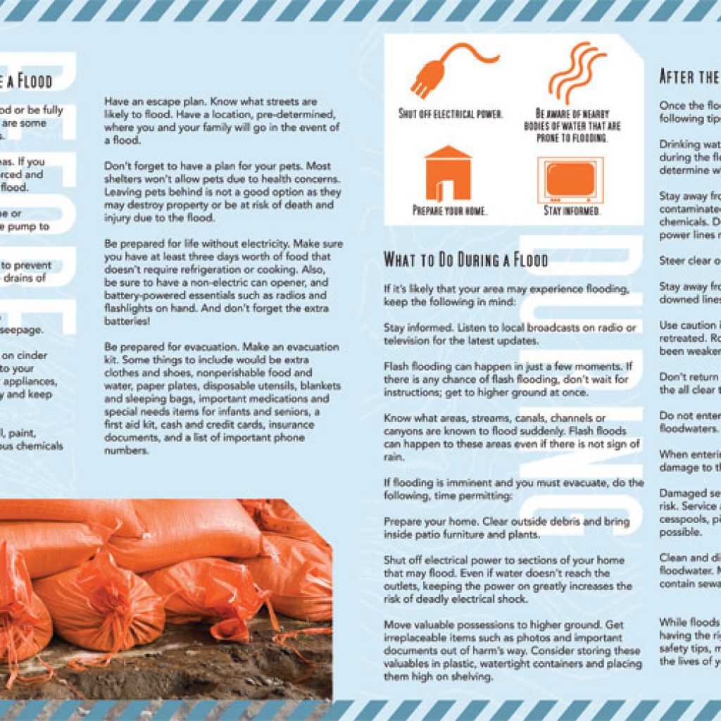 Flooding Pamphlet | Planning Ahead | Prevention & Treatment Resources