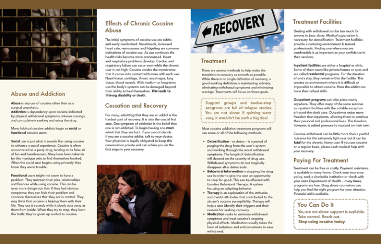 Cocaine Abuse and Addiction Pamphlet | Prevention Resources