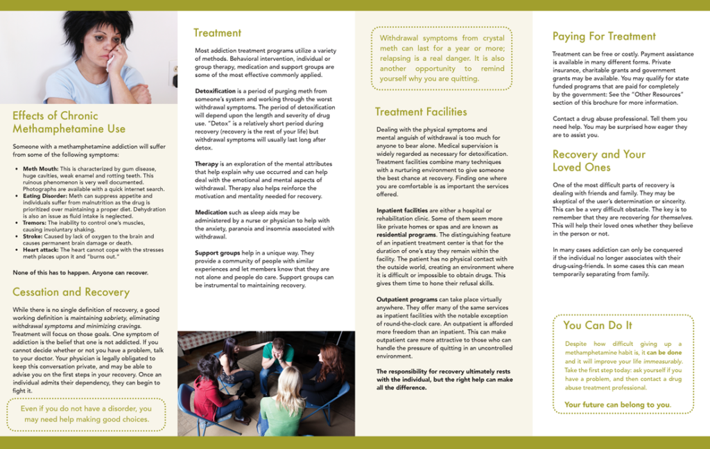 Methamphetamine Addiction Pamphlet | Prevention Resources