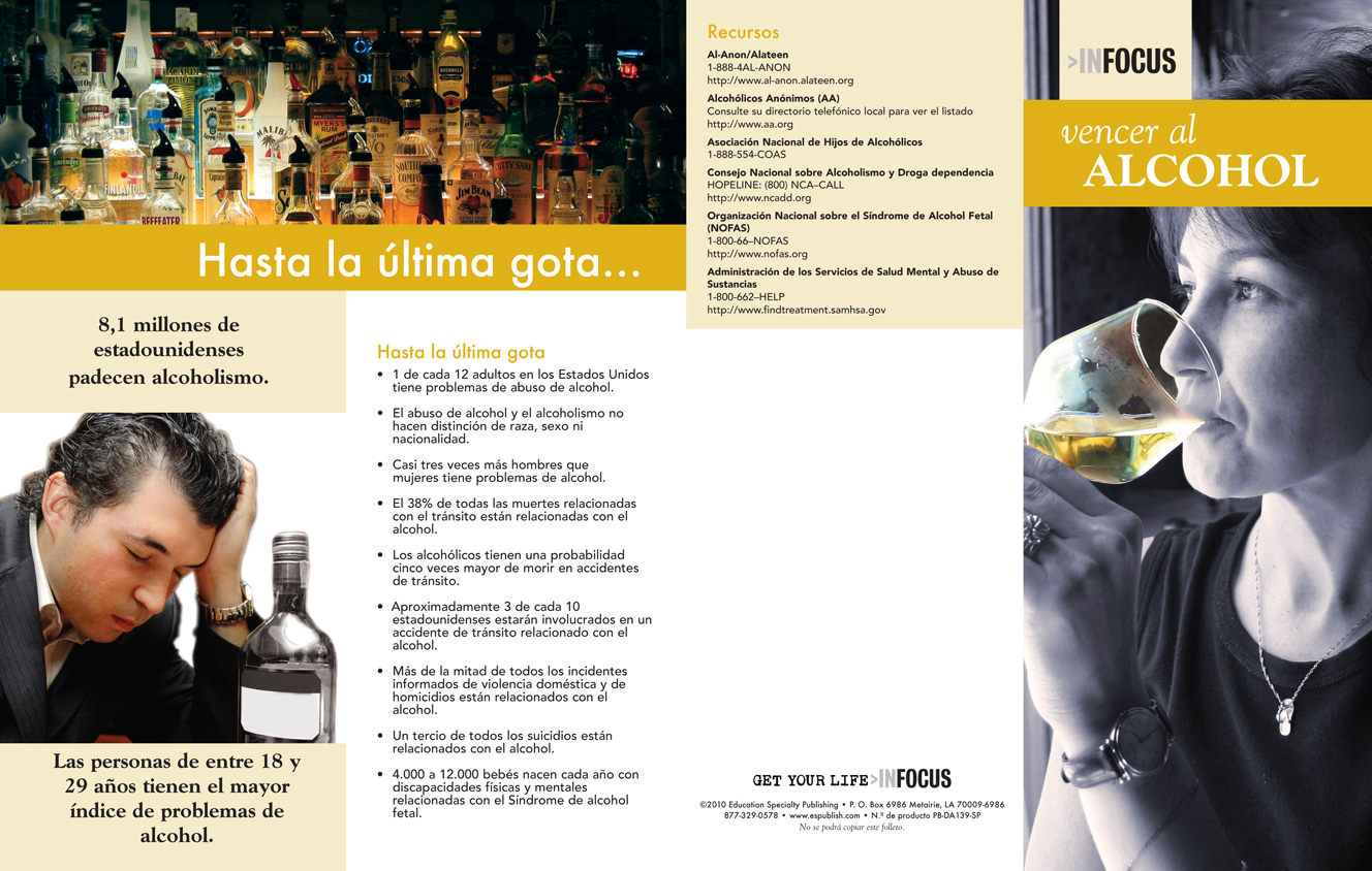 InFocus: Overcoming Alcohol Pamphlet | Prevention and Treatment ...