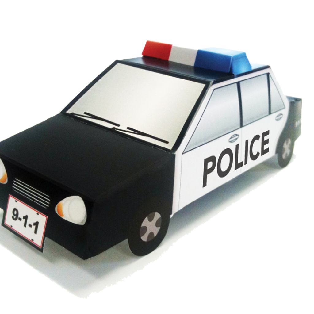 Police Pop-Up Cruiser Car | Prevention and Treatment Resource Press