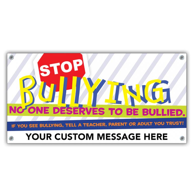 Anti-Bullying Banners | Prevention and Treatment Resource Press