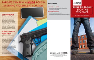 School Violence Prevention Pamphlets for Parents