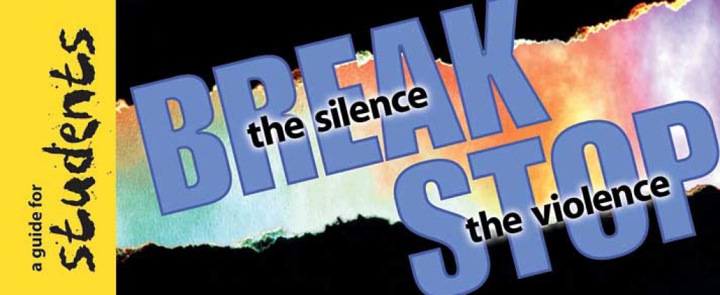 Stop the Violence – Student Safety Awareness Pamphlets