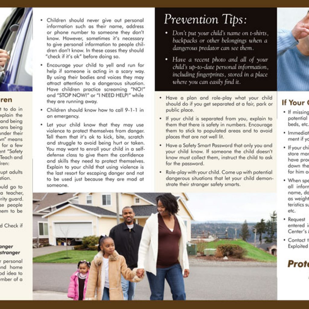 Preventing Abduction: Keeping Your Children Safe Pamphlets