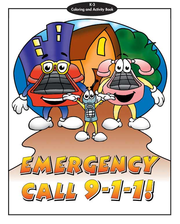 Emergency! Call 9-1-1! Activity Book | Prevention and Treatment ...