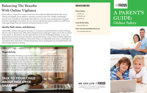 A Parents Guide to Online Safety Pamphlets