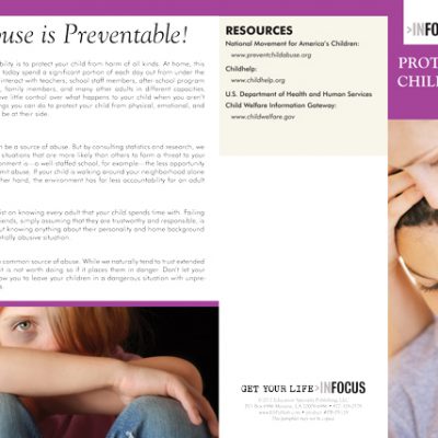 Protecting Your Child from Abuse Pamphlets - Guide for Parents