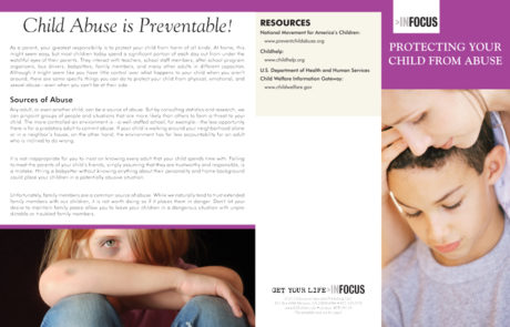 Protecting Your Child from Abuse Pamphlets - Guide for Parents