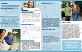 Healthy Directions: "Obesity and Your Health" Pamphlet