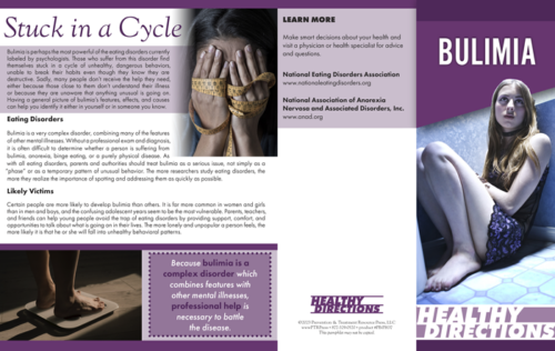 Bulimia Awareness Pamphlet | Prevention Education Resources