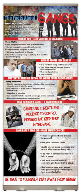 The Facts About Gangs Pamphlet | Prevention Resources