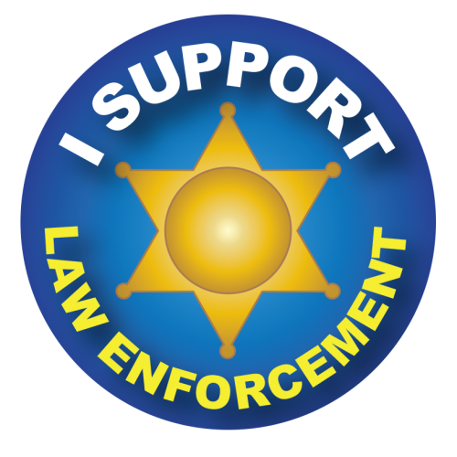 "I Support Law Enforcement" Tattoo | Prevention and Treatment Resource ...
