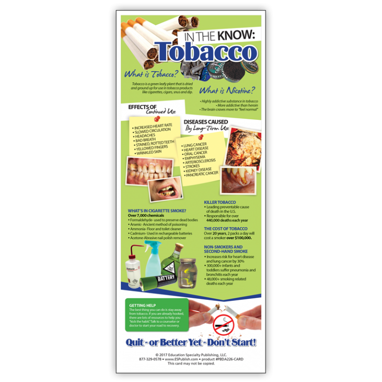 Tobacco Prevention Materials | Page 3 of 6 | Prevention and Treatment ...