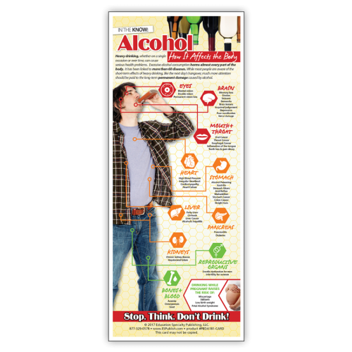 Alcohol Health Information Card | Prevention Treatment Resources