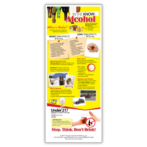 In the Know: Alcohol Awareness Presentation Cards