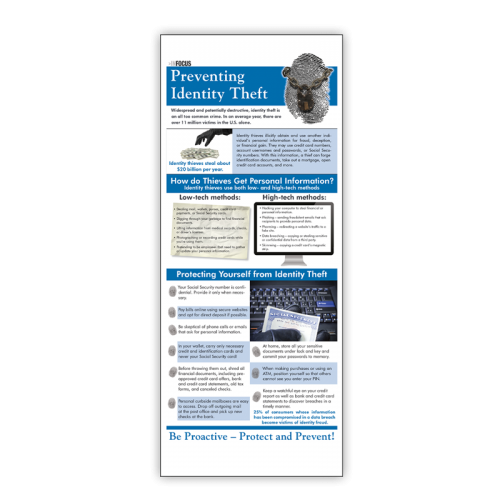 Protect and Prevent: Identity Theft Presentation Card