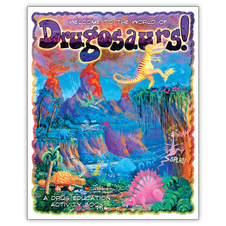 Drugosaurs! Drug Prevention Education Activity Books