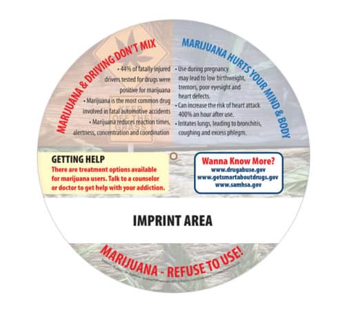 Marijuana: Just the Facts Information Wheel: Effective & Engaging