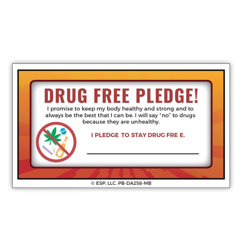 Red Ribbon Pledge Cards | Prevention and Treatment Resource Press