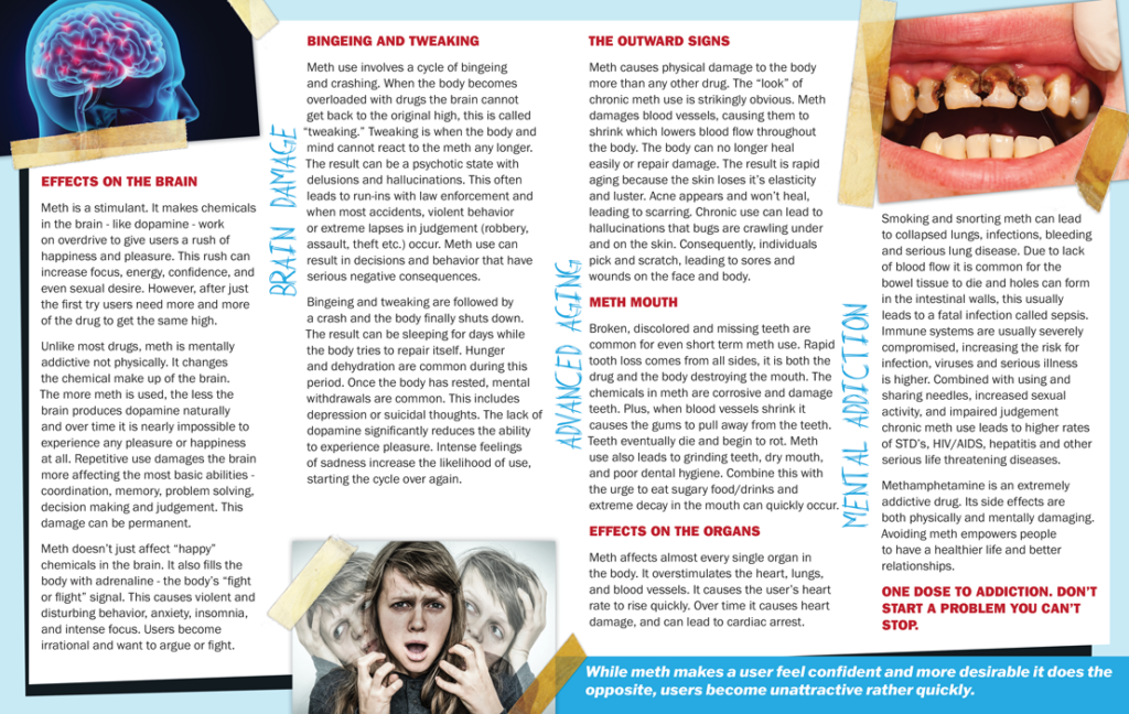 Crystal Meth Pamphlets – Awareness & Prevention Resource