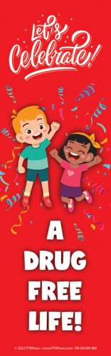Let's Celebrate A Drug Free Life Bookmarks | Prevention Resources
