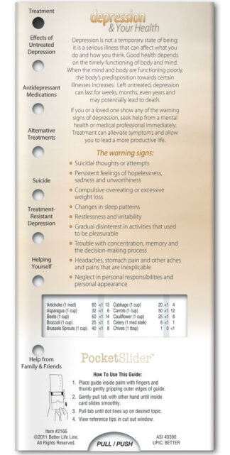 Understanding Depression Brochure Slider – Signs & Support