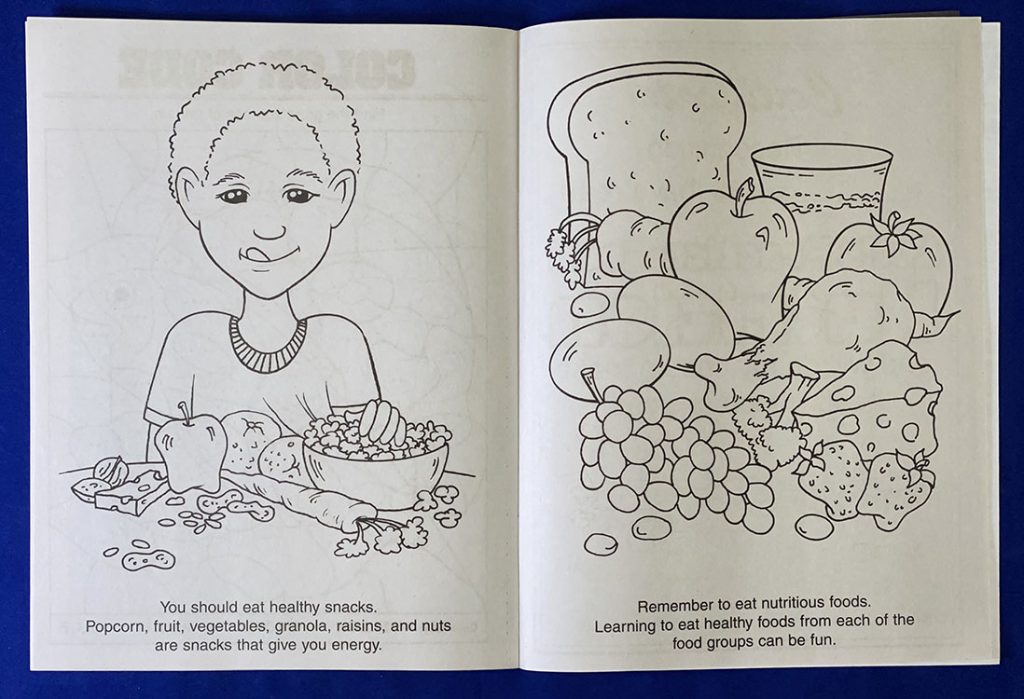 Let's Practice Good Nutrition Coloring Books – Healthy Fun for Kids