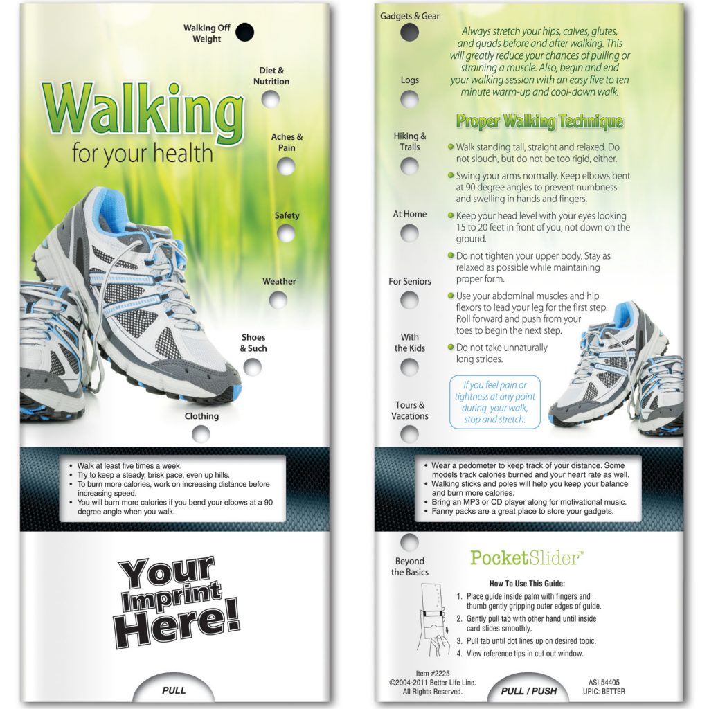 Walking for Your Health Brochure Slider – Step Into Wellness