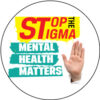 "Stop the Stigma" Mental Health Awareness Stickers