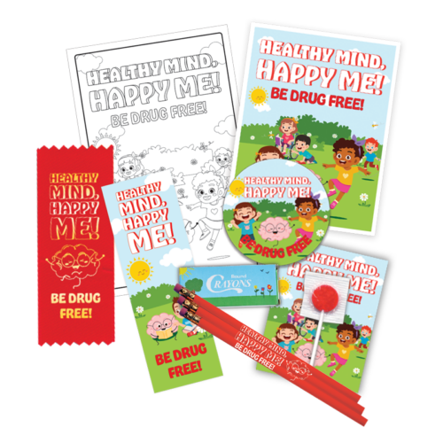 "Healthy Mind, Happy Me! Be Drug-Free!" Classroom Kit