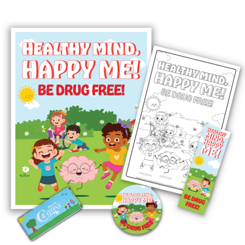 "Healthy Mind, Happy Me! Be Drug-Free!" Kit for Kids