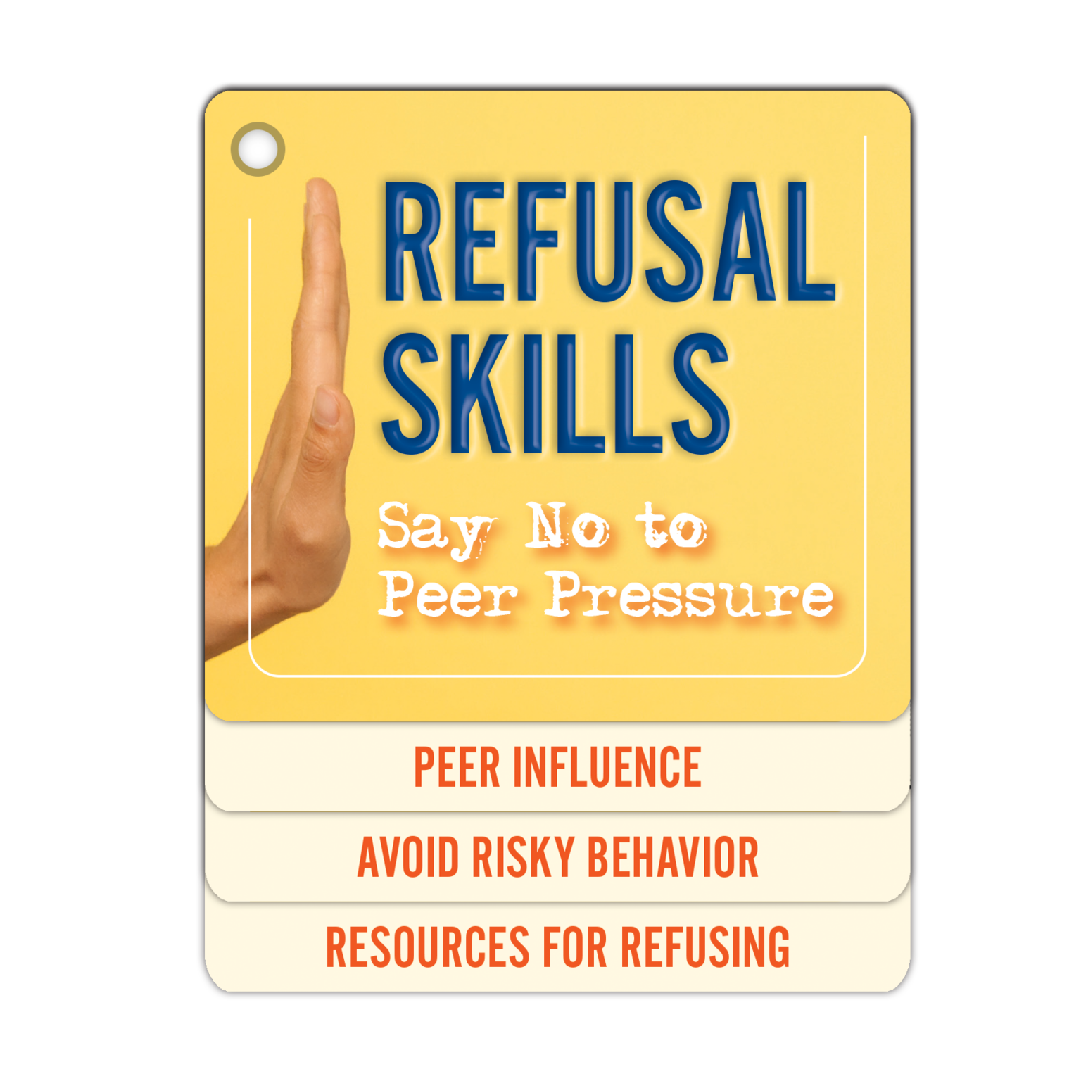 Refusal Skills: Say No To Peer Pressure Flip Tips
