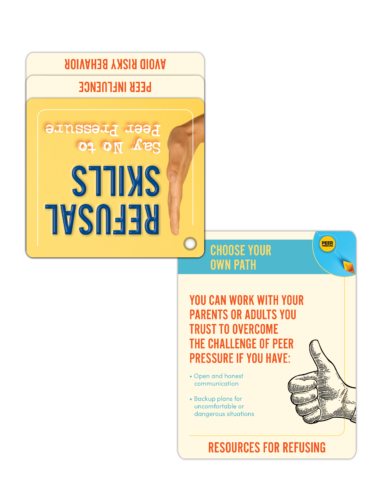 Refusal Skills: Say No To Peer Pressure Flip Tips