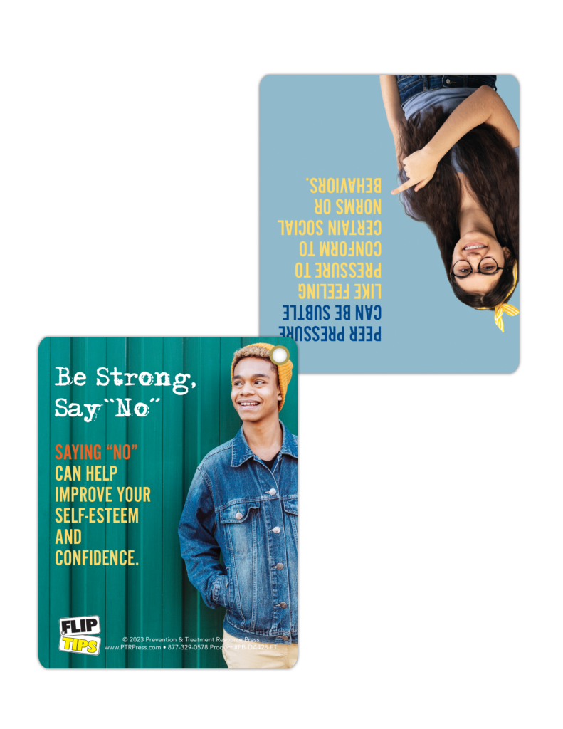 Refusal Skills: Say No To Peer Pressure Flip Tips