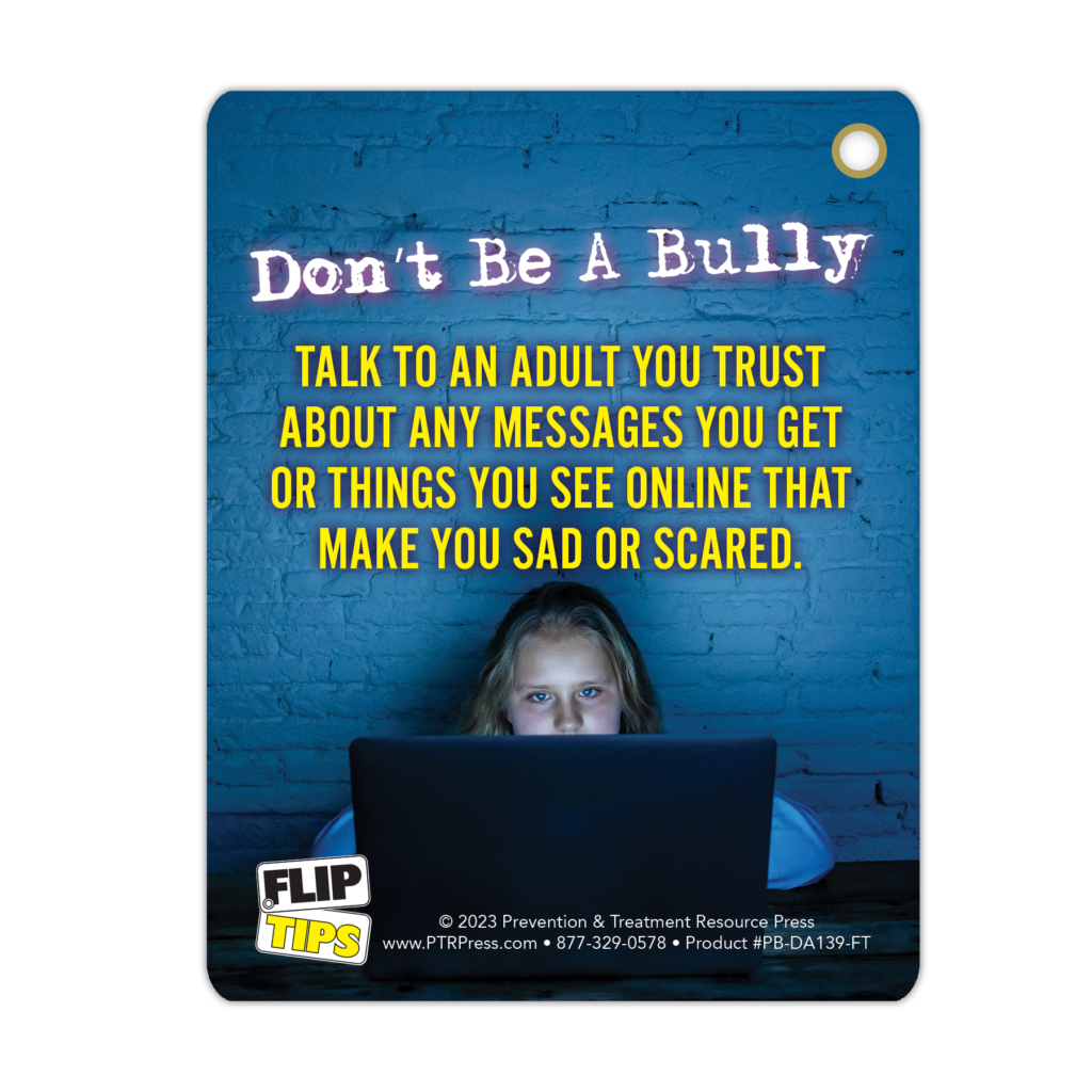Bullying Prevention Flip Tips - Stand Up, Speak Out!