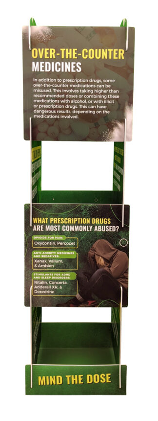 Prescription Drugs: Use As Instructed Info Display Tower