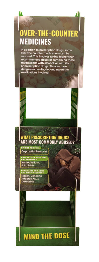 Prescription Drugs: Use As Instructed Info Display Tower